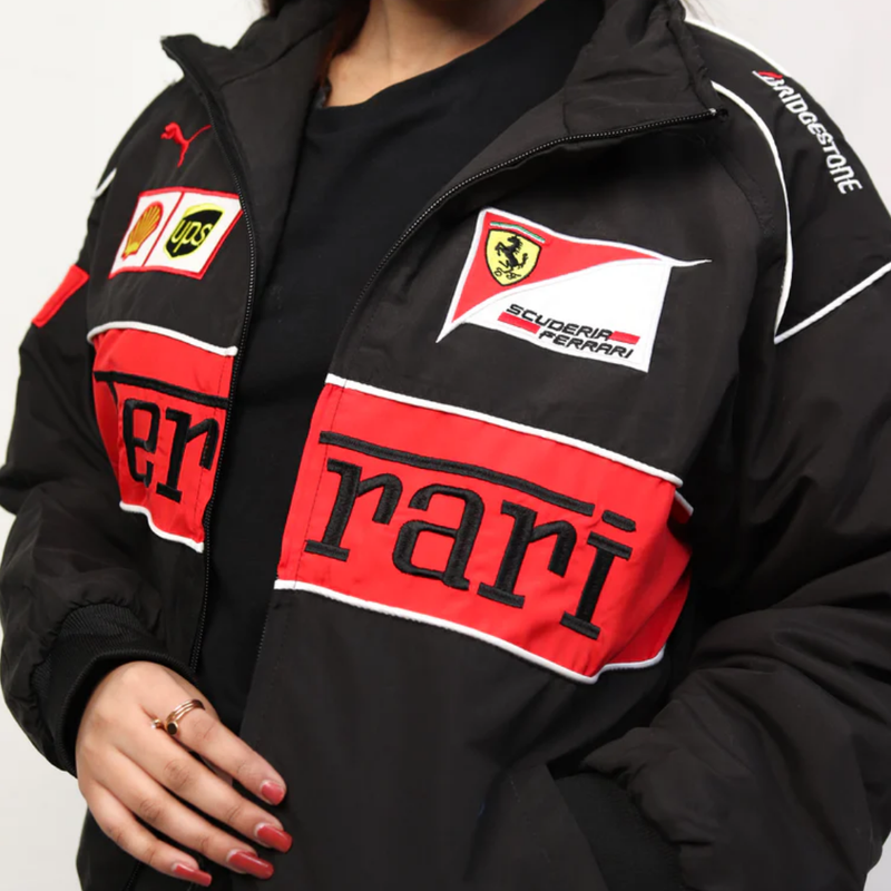 Imported Ferrari Vintage Jacket Black