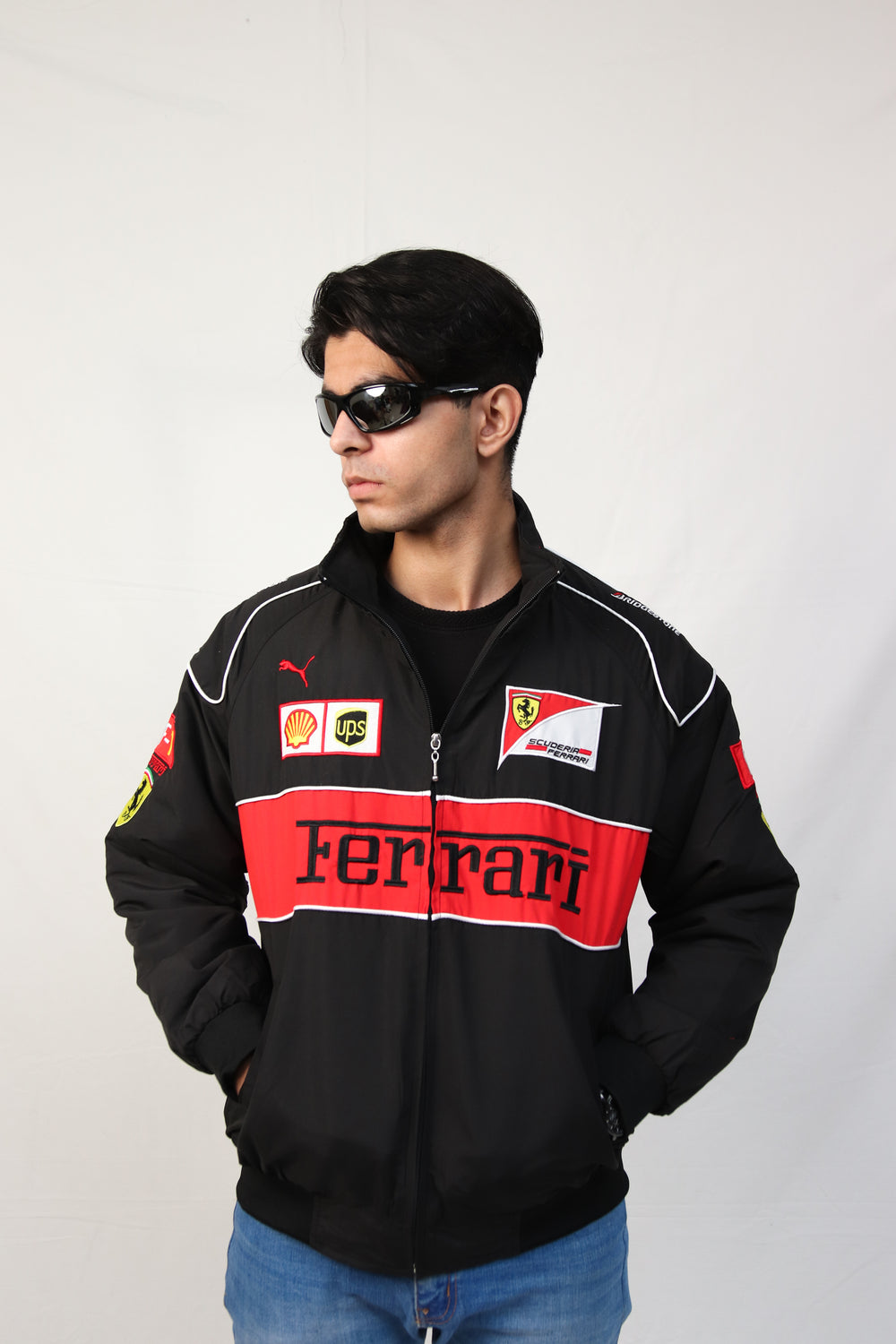 Imported Ferrari Vintage Jacket Black